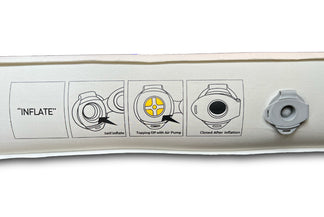 Travel Sleeper Self-Inflating 5" Mattress w/ Air Pump + Storage Bag ...